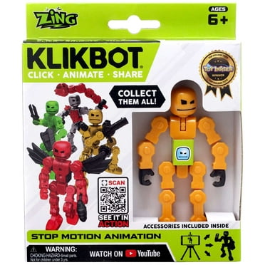 Zing Stikbot Klixx Spider + Python stem action figure toys 2 pack ...