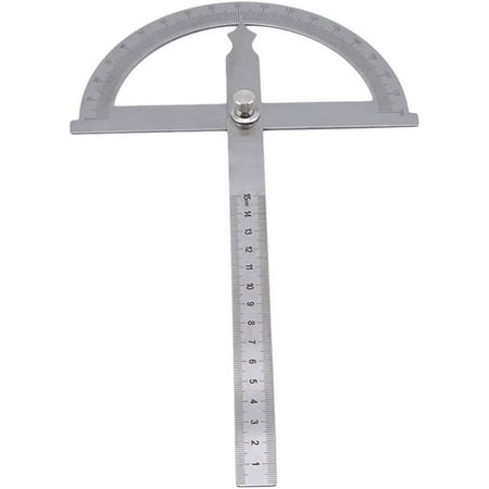 LeeZAKA Round Head Protractor Angle Finder Craftsman Ruler Machinist ...