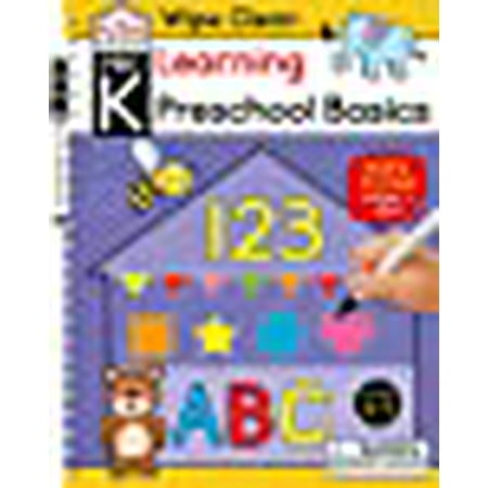 Learning Preschool Basics (Pre-K Wipe Clean Workbook) (The Reading ...