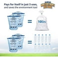 Ice Lock Reusable Ice Packs for Coolers, Extra Large Leakproof Ice Bags ...