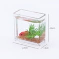Leadrop Goldfish Bowl Model Realistic Decorative Ornament Miniature ...