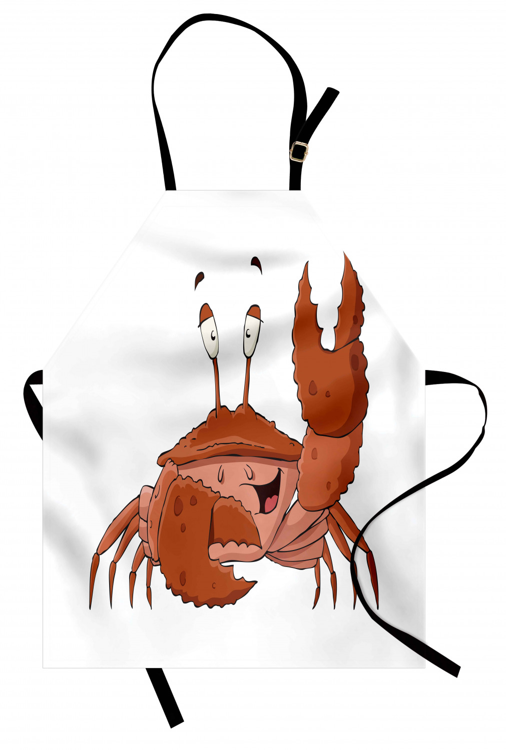 Crabs Apron Friendly Chela Arthropod Waving His Nipper Greeting with a ...