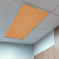 4 Pack Burnt Orange Solid Fluorescent Light Covers for Ceiling Lights ...