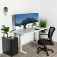 Dual Motor Electric Standing Desk with 60" Tabletop - White Base ...