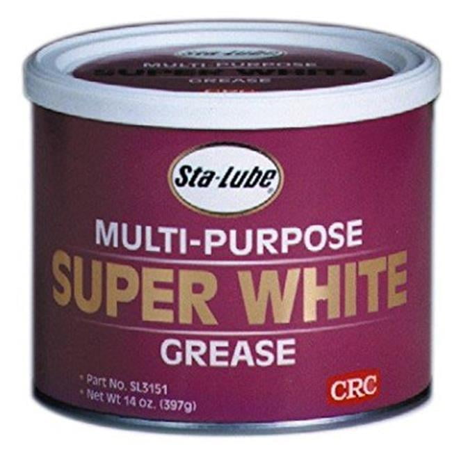 CRC-STA-Lube SL3151 14 oz Super White Multi-Purpose Lithium Grease ...