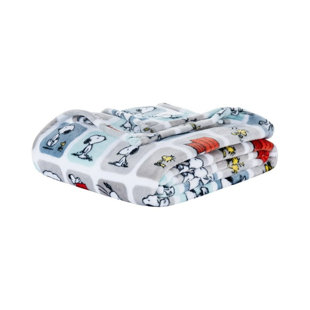 Cute Cartoon Snoopy Flannel Blanket Lunch Break Sofa Decoration Blanket ...