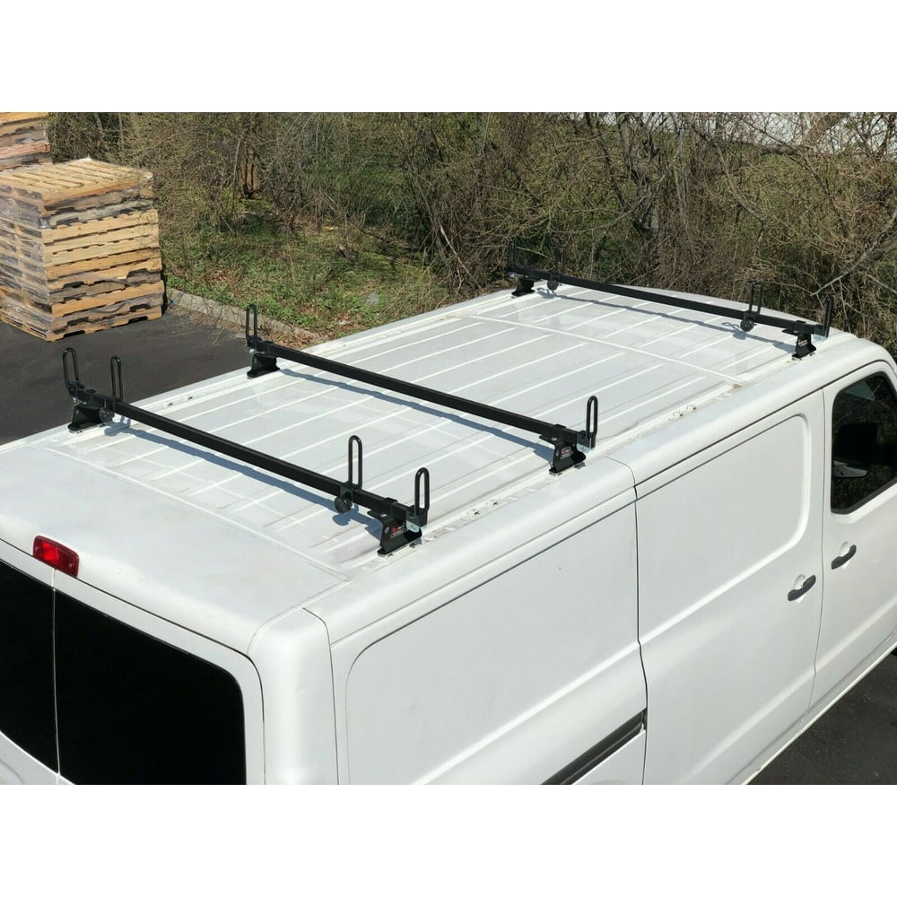 Vantech Heavy Duty 3 Bar Ladder Roof Rack Fits: Nissan NV Standard ...