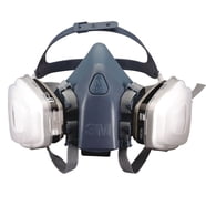 5000 Series Half Facepiece Respirators, Large, Organic Vapors | Bundle ...