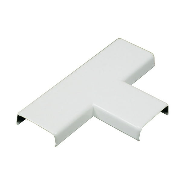 Legrand NM11 Wiremold Non-Metallic PVC Raceway T-Fitting, Ivory ...