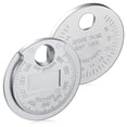 Agiufgs Spark Plug Gauge, Coin-Shaped Design for Easy One-Hand ...