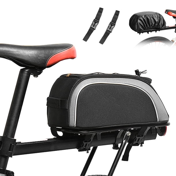 Bike Trunk Bag 7L Bicycle Bag Water Resistant Bike Rack Bag with ...