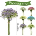 1 Bundles Artificial Flowers Cemetery Flower Plastic Memorial Bouquet ...