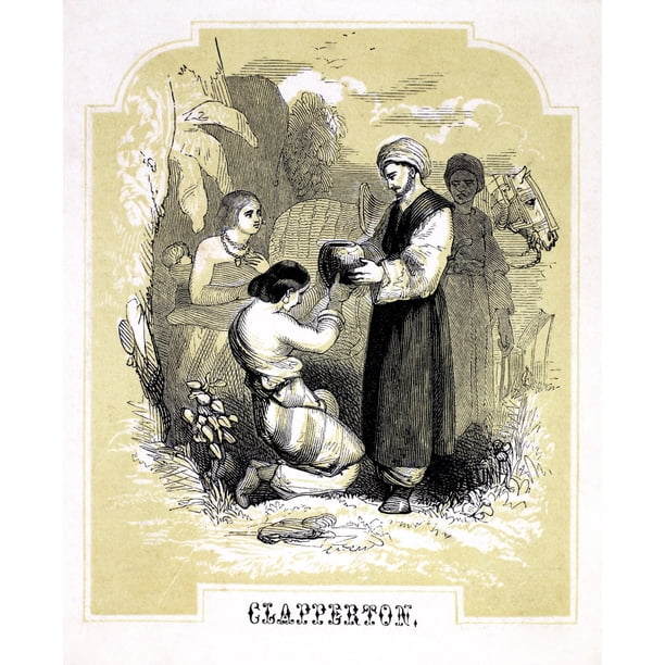 Hugh Clapperton (1788-1827). /Nscottish Explorer. Clapperton In Nigeria ...