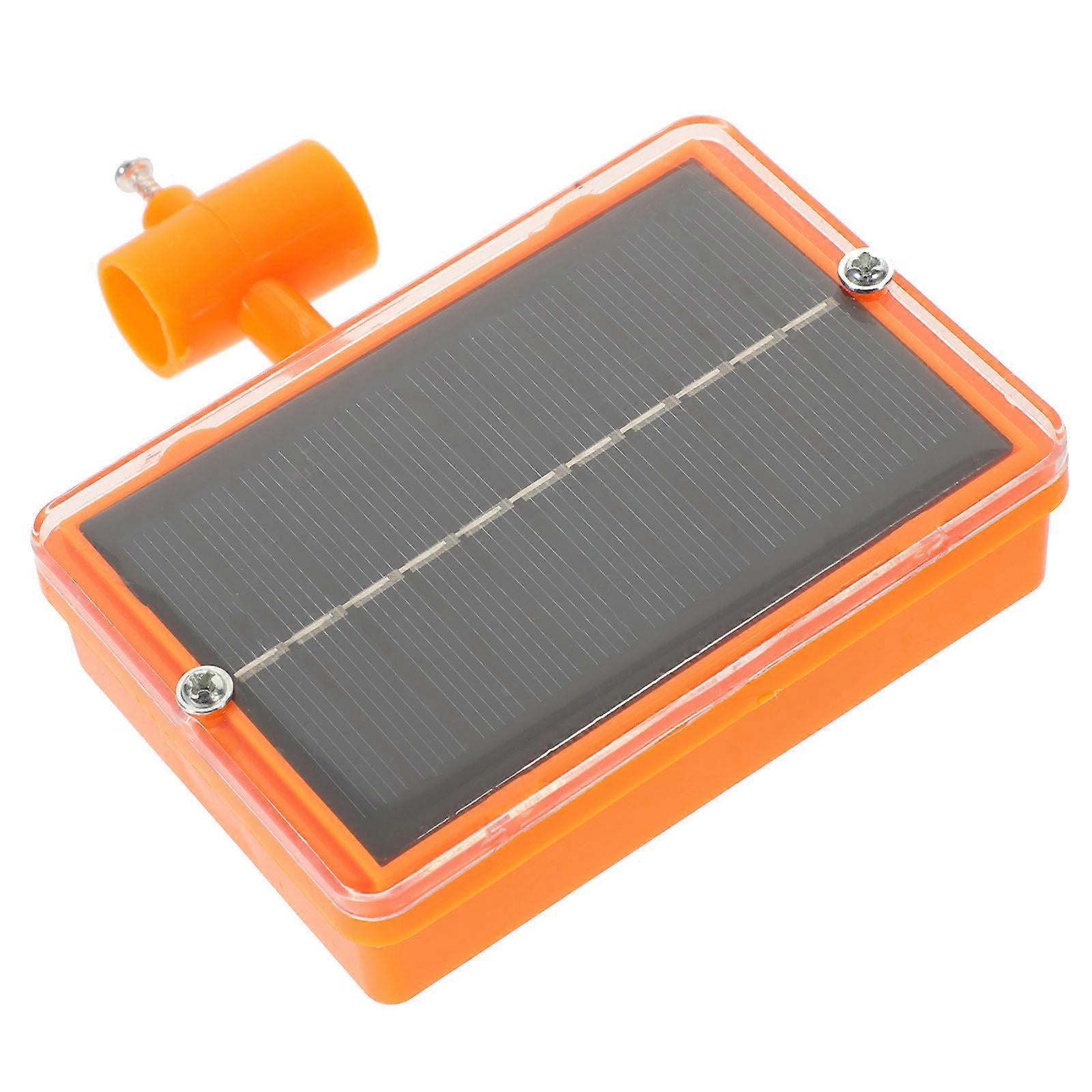 Solar Powered Voice Bird Scarer with Wind Activated Reflective Box ...