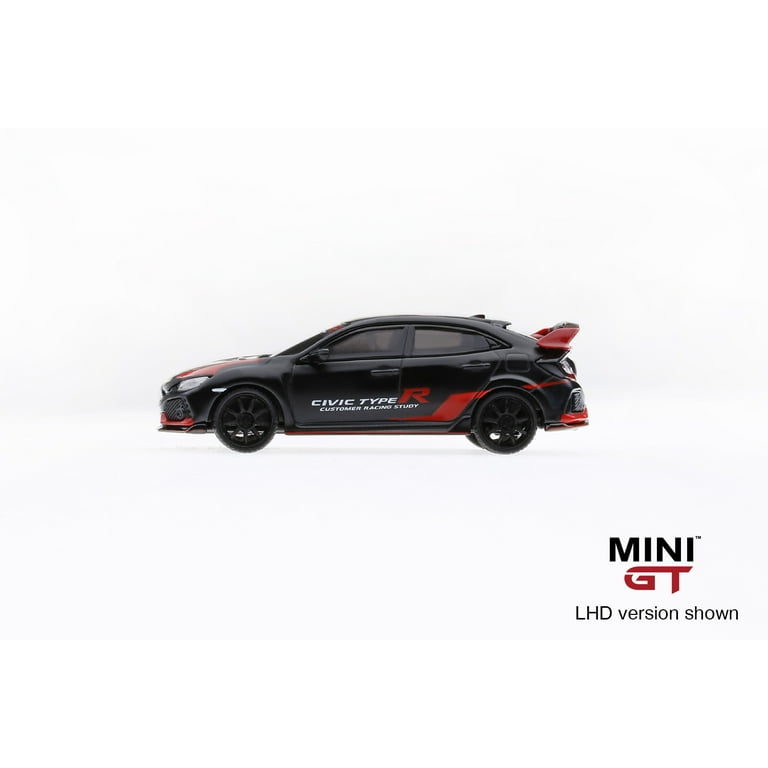 Honda Civic Type R (FK8), Matte Black Mini GT MGT00023-MJ