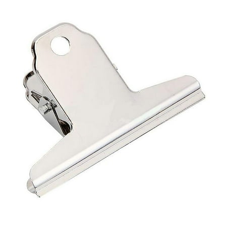 FanShow Large Bulldog Clip, Large Heavy Duty Sturdy Metal Paper Clip ...