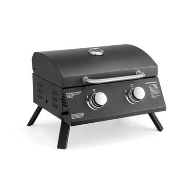 Kenmore 2-Burner Portable Tabletop Retro Gas Grill, Pink - Walmart.com