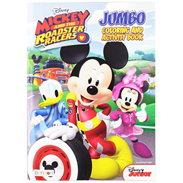 UPD Mickey & Roadster Racers Jumbo Coloring Book - Walmart.ca