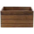 Mainstays Wood Storage Crate With Chalkboard Label - Walmart.com