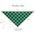 Christmas Dog Bandanas,Classic Plaid Triangle Scarf,Holiday Dog Outfit ...