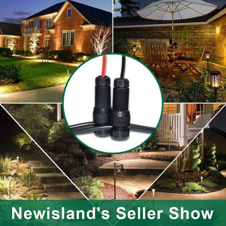 Best Connectors For Low Voltage Landscape Lighting | Shelly Lighting