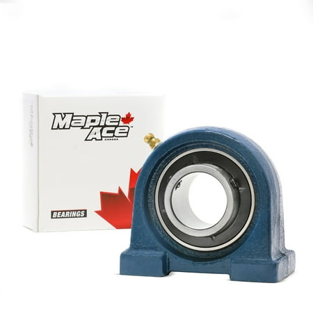 MAPLE ACE UCPA206-20 G Tapped Base Pillow Block Bearing 1-1/4" | Walmart Canada