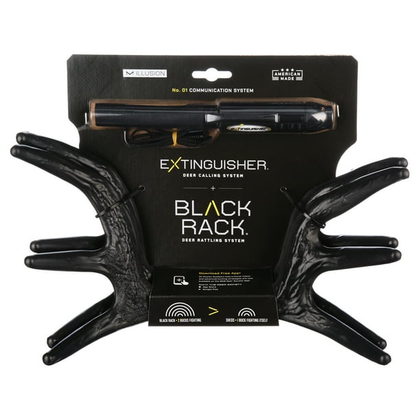 Extinguisher Deer Call (BLACK) & Black Rack Combo - Illusion Systems #1 ...