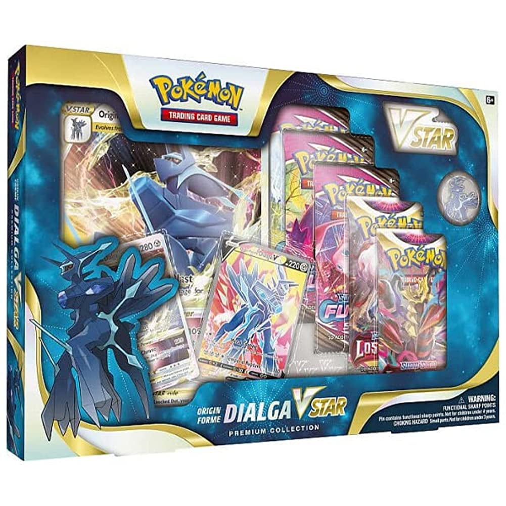 Pokémon TCG: Origin Forme Dialga VSTAR Premium Collection | Walmart en ...