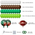 Finypa Football Party Decorations Kit with Cupcake & Cake Toppers ...