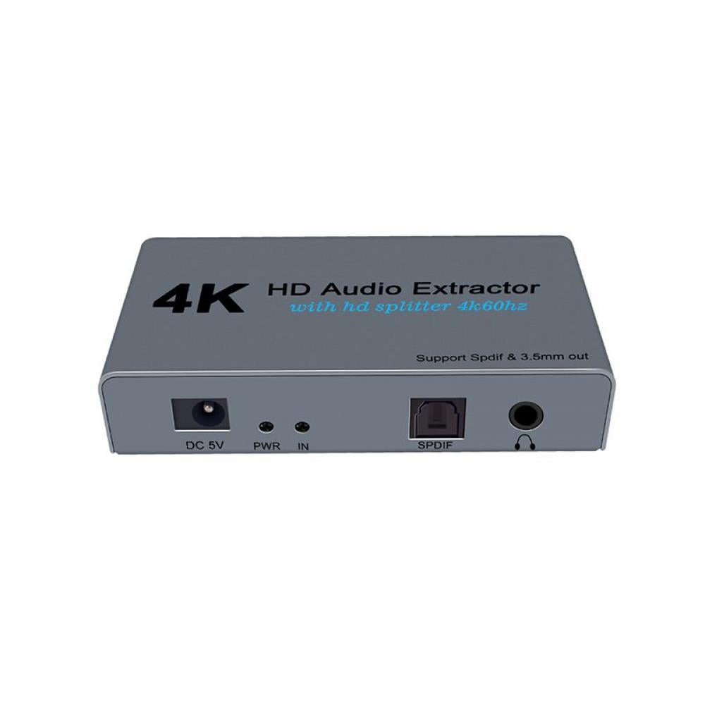 NEW YEARS CLEARANCE!4K HD Audio Extractor With HD Splitter - Walmart.com