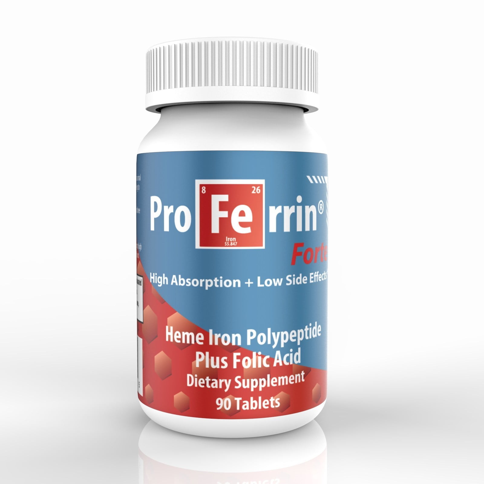 Proferrin Forte Blue/Red Label, 90 Count - Walmart.com