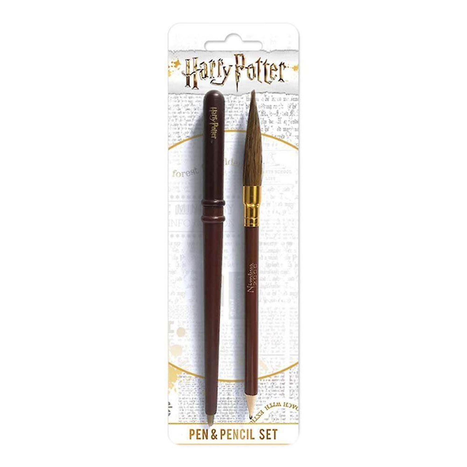 Click here for Harry Potter Wand And Broom Pen Set (Pack Of 2) On... prices