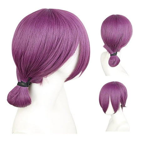 45cm Bomb Purple Braid Cos Wig With Rose Net With Hair Net | Walmart Canada