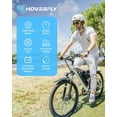 "HOVERFLY OUREA 26"" Pedal Assist Electric Bike, 500W Motor, 48V/20mph ...