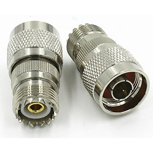 N Type male plug to UHF Female SO-239 Adapter Connector Quick USA ...