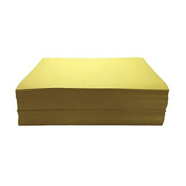 Tru-Ray Sulphite Construction Paper, 9 x 12 Inches, Yellow, 50 Sheets ...