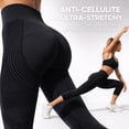 Anti Cellulite Leggings, High Waisted And Hip Lifting Yoga Elastic ...