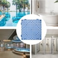 Interlocking Pool Deck Floor Tiles PVC Drainage Mats • Modular Non-Slip ...