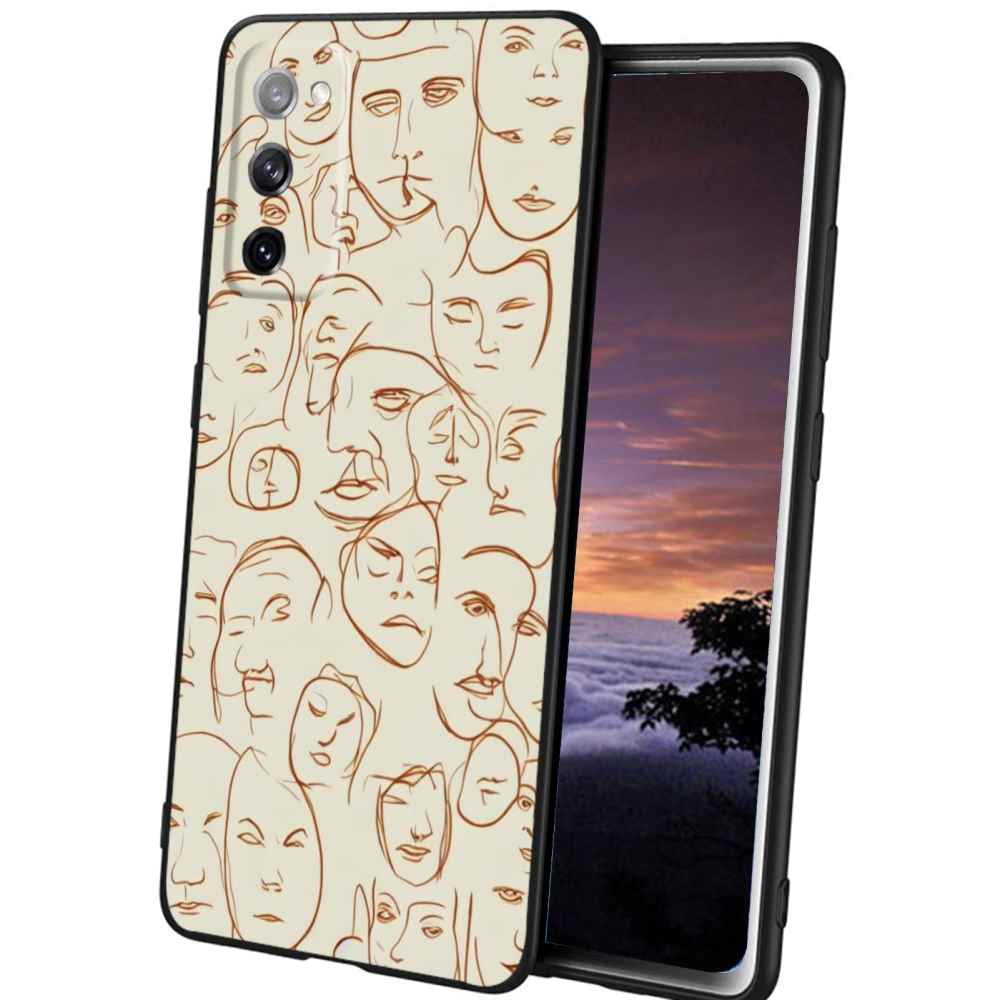 Faces Phone Case, Degined for Samsung Galaxy S20 FE Case Men Women ...