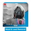 3M Half Facepiece Respirator Assembly 6391 Large, with 3M Particulate ...
