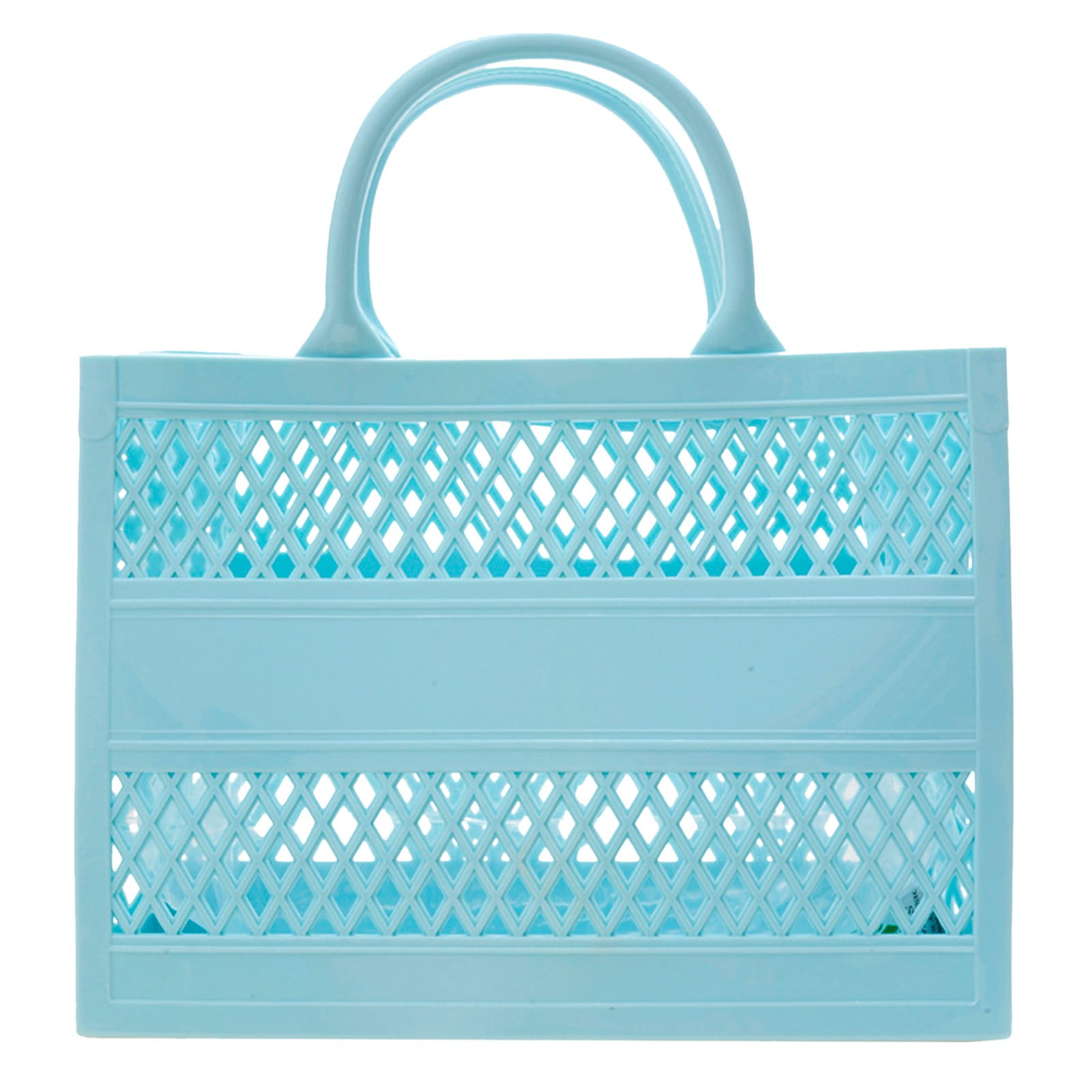 ZTTD Fashion Big Capacity Shopping Tote Bag Rubber Silicone Beach Bag ...