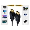 Cable Leader 15ft Gold Plated Premium DisplayPort Male to Male Cable ...