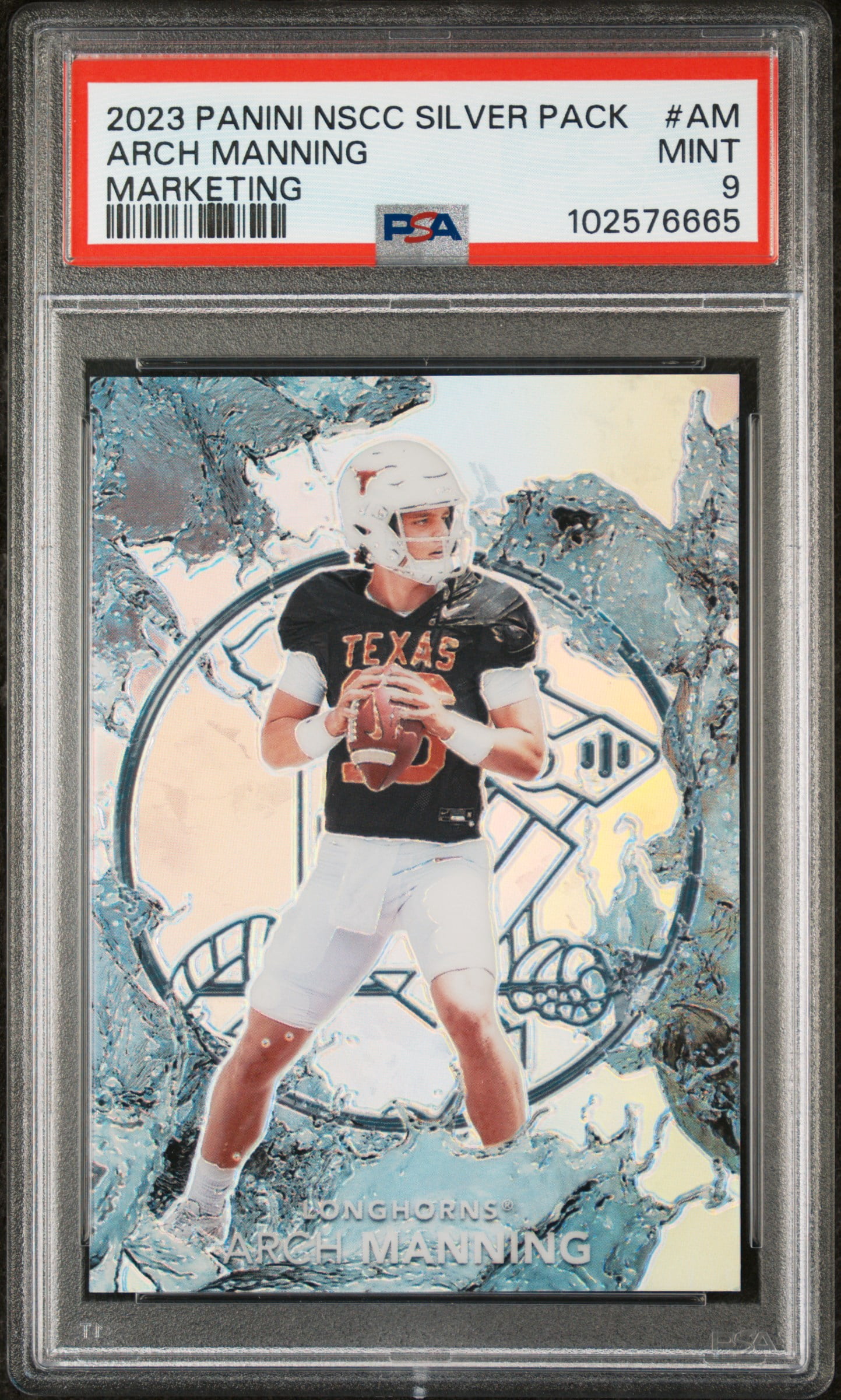 2023 Panini National Silver Pack Arch Manning #AM Marketing /25 Short ...