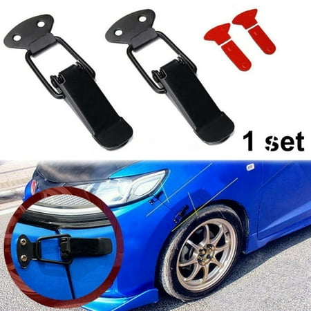 2 Pcs Bumper Clip Quick Release Fastener Latch For Fender Trunk And ...