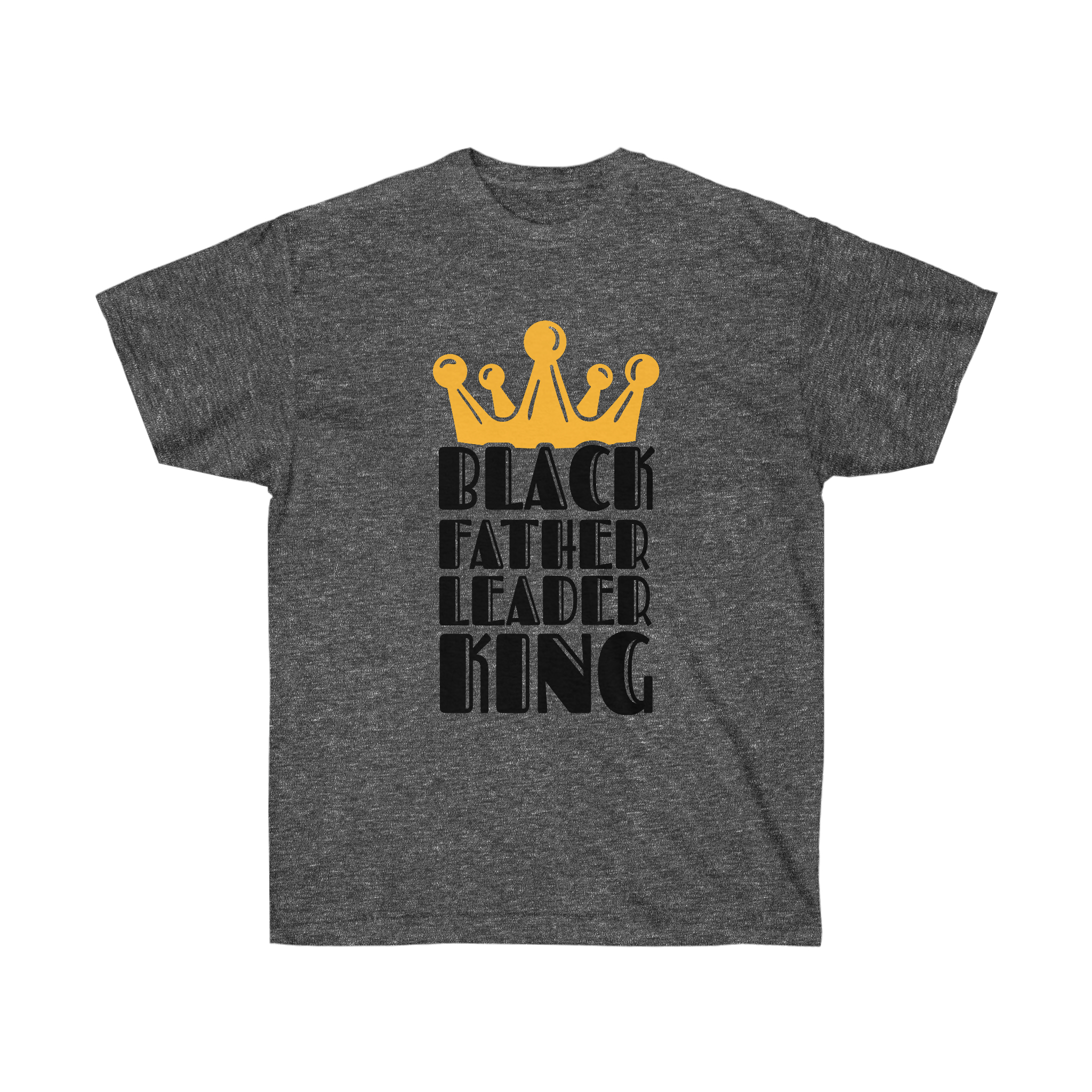 Black Father Leader King Tee - Walmart.com