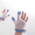 2-Pack Adjustable Mesh Finger Guards for Toddlers, Breathable Thumb ...
