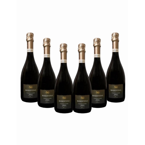 Pack de 6 Prosecco Brut Treviso 750ml MASOTTINA Prosecco Brut Prosecco ...