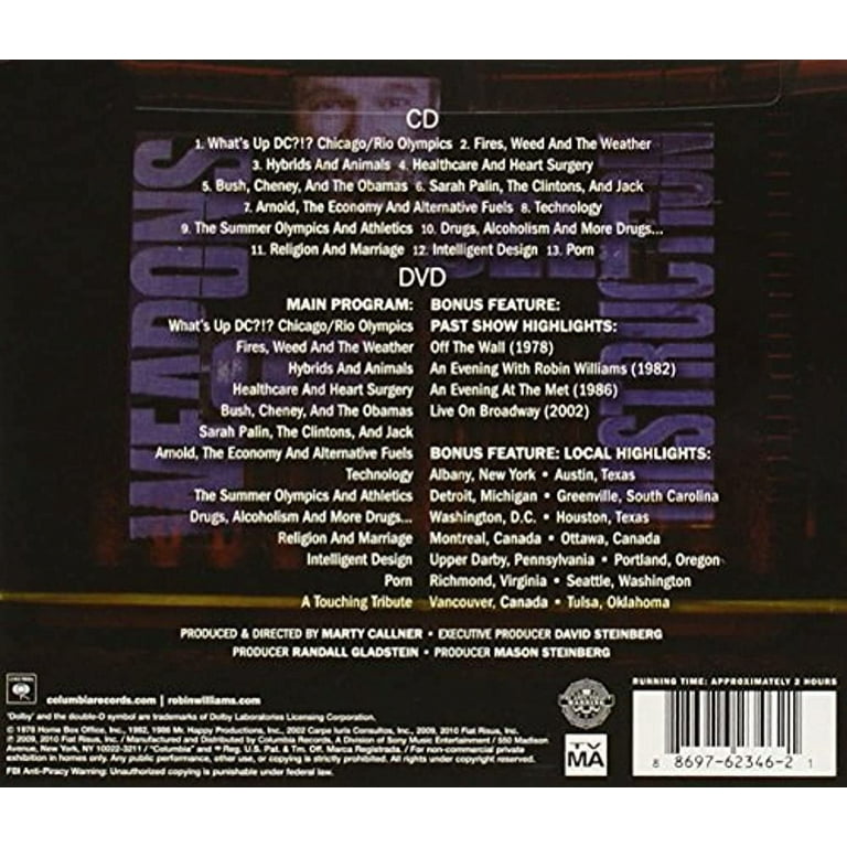 Robin Williams Jack Dvd Disc