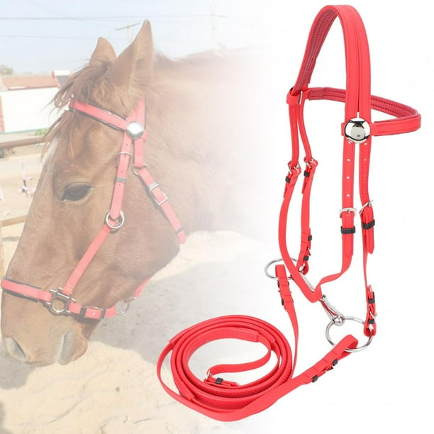 Rdeghly Horse Bridle Rein Hollow Snaffle Belt Hollow Snaffle Horse ...