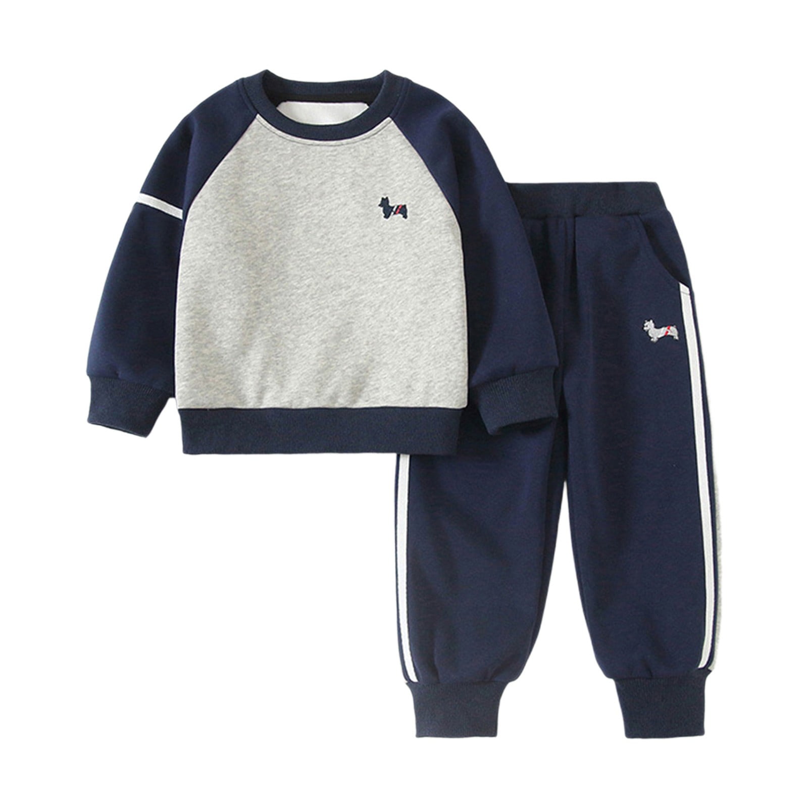 Click here for Falilai Boys Outfits Set Casual Tracksuit With Pla... prices